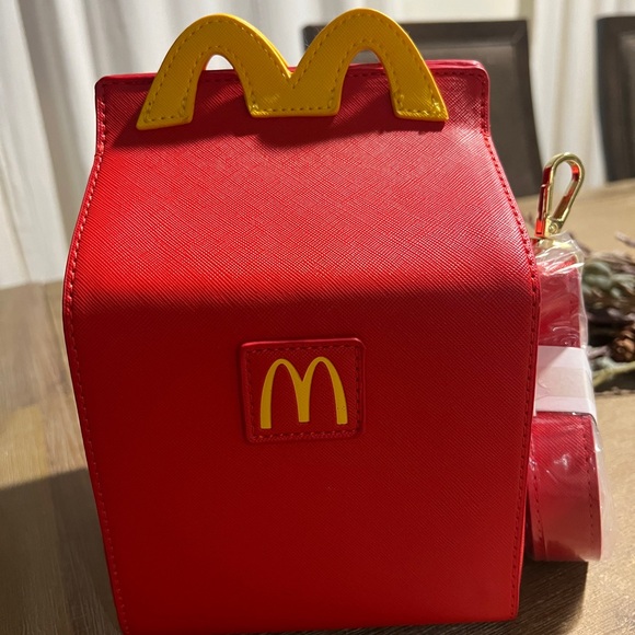 Bags | Mad Engine Box Lunch Mcdonalds Happy Meal Box Figural Crossbody ...